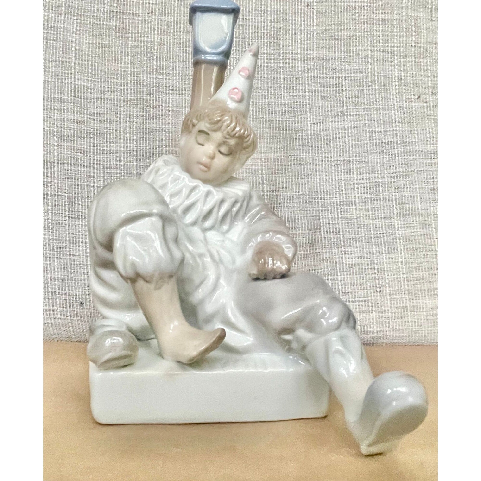 Vintage Albert Price Clown on Lamp Post Figurine - Fine Porcelain ...
