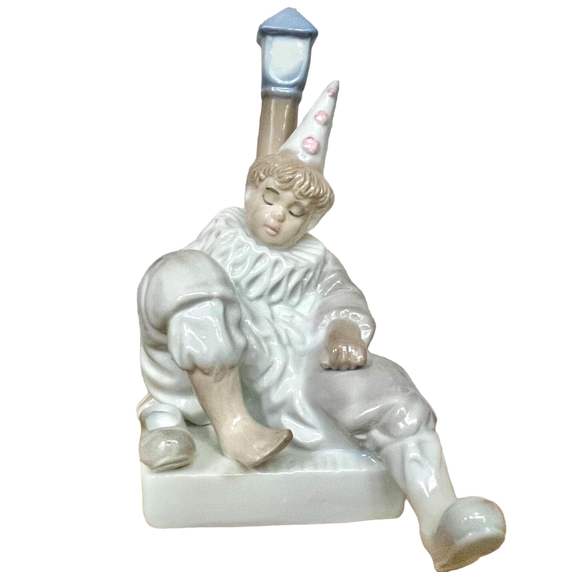 Vintage Albert Price Clown on Lamp Post Figurine - Fine Porcelain ...