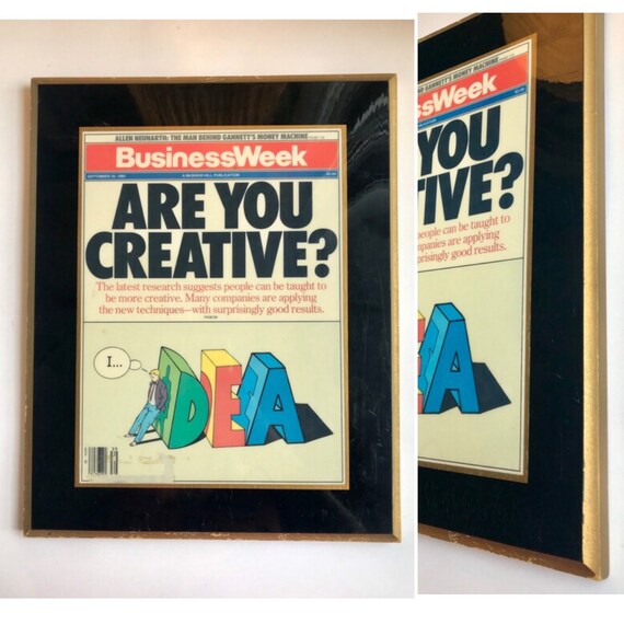 Creative Advertising Magazine Cover