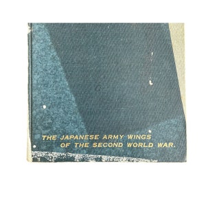 Vintage Book JAPANESE ARMY WINGS of the Second World War Published by ...