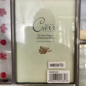 Pressed Flowers Frame by Carr for 4 Photos by Carr Picture - Etsy