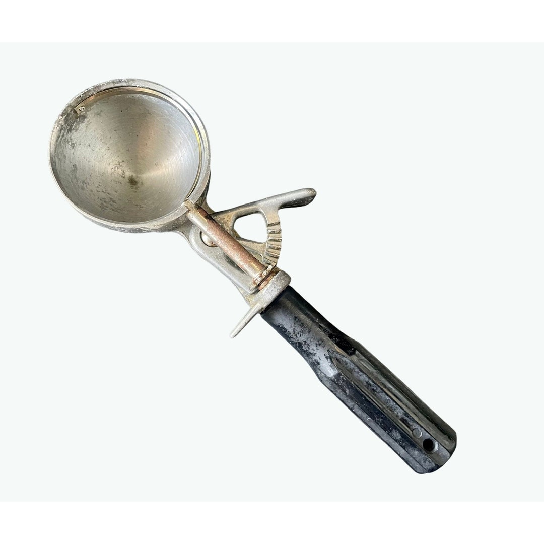 Vintage Ice Cream Scoop W Black Handle by Scoop Master Retro Ice Cream ...