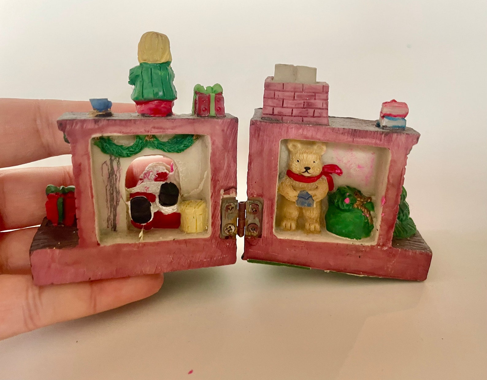 Vintage Ks Collection Christmas Figurine That Opens Limited - Etsy