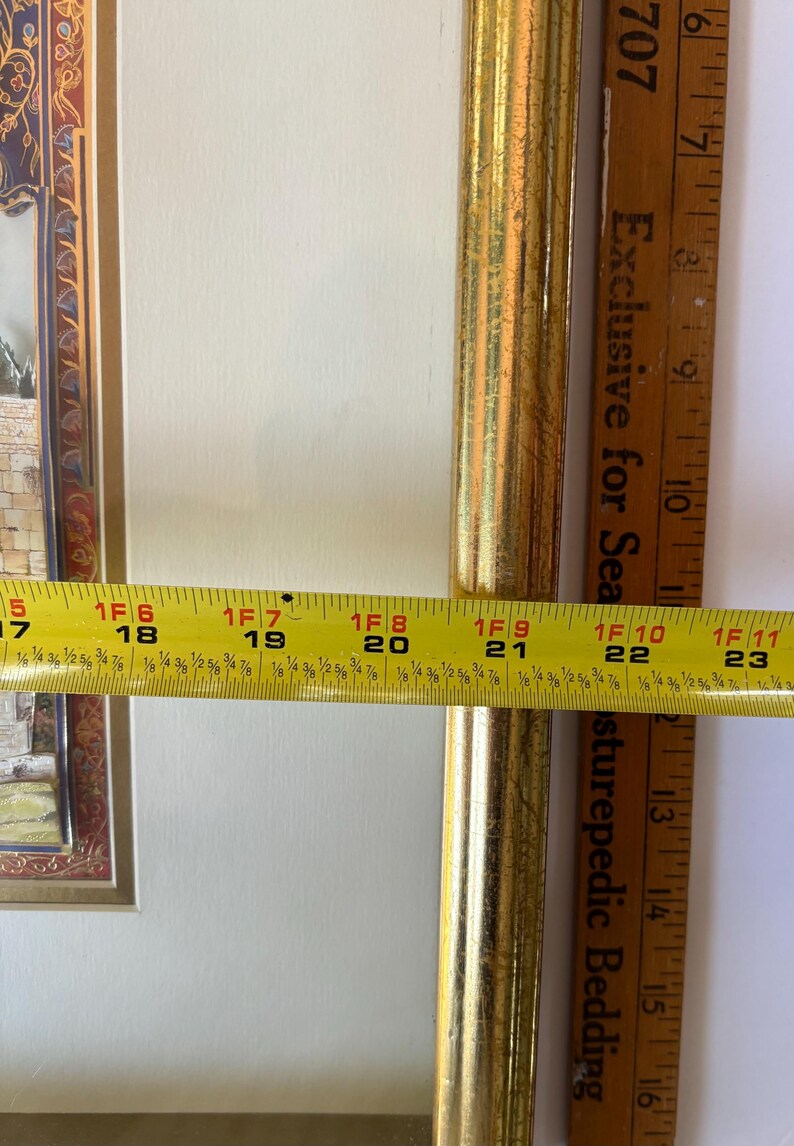 Framed 3D Judaic Art by Enya Keshet HOME BLESSING Shadow Box | Rolling ...