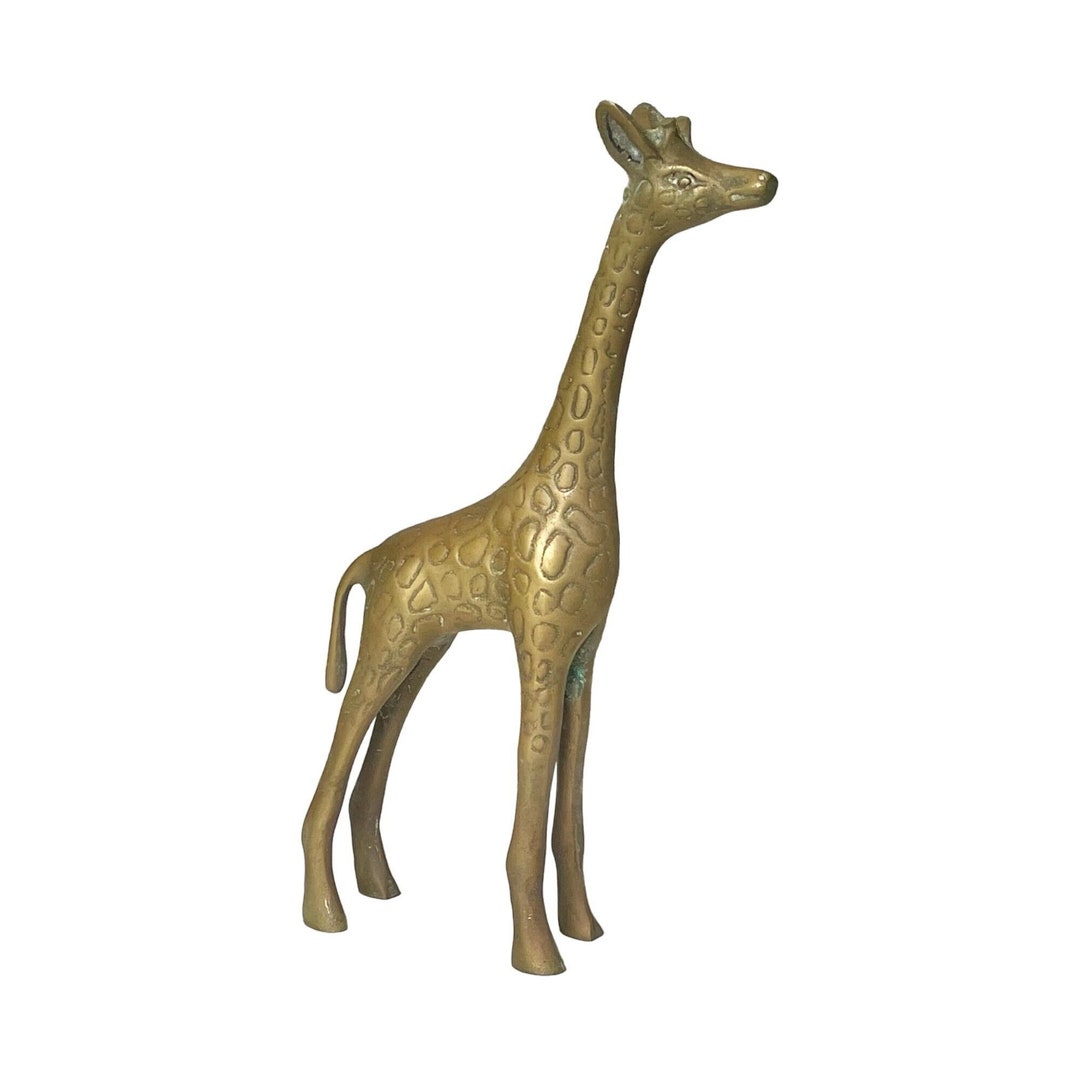 Vintage Brass Giraffe Figurine – Bohemian Decor, Collectible Gift - Etsy