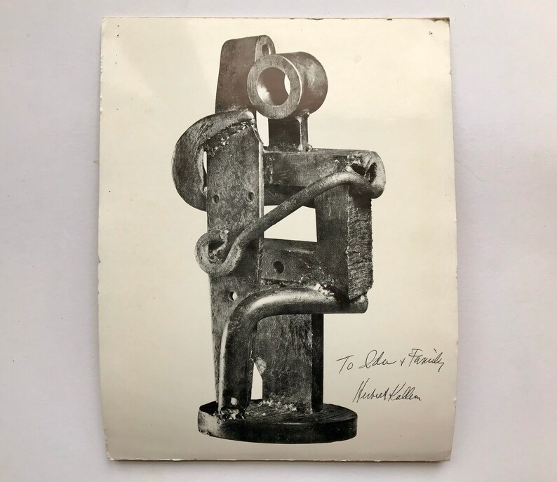 Herbert Kallem Signed Show Printout by Roko Gallery NY in 1973 - Etsy