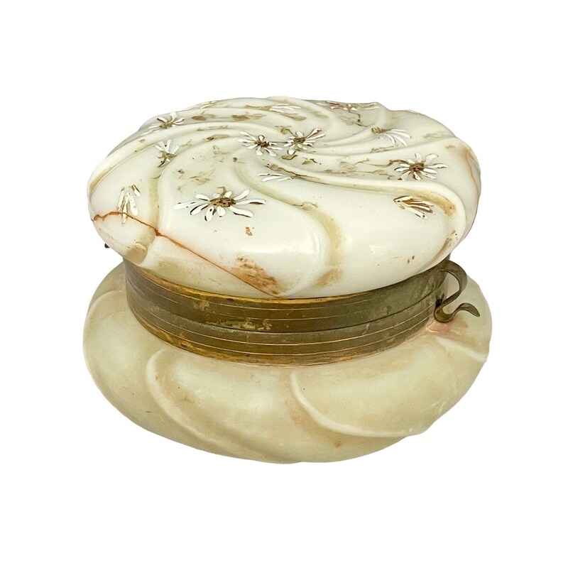 Antique Powder Jar - Etsy