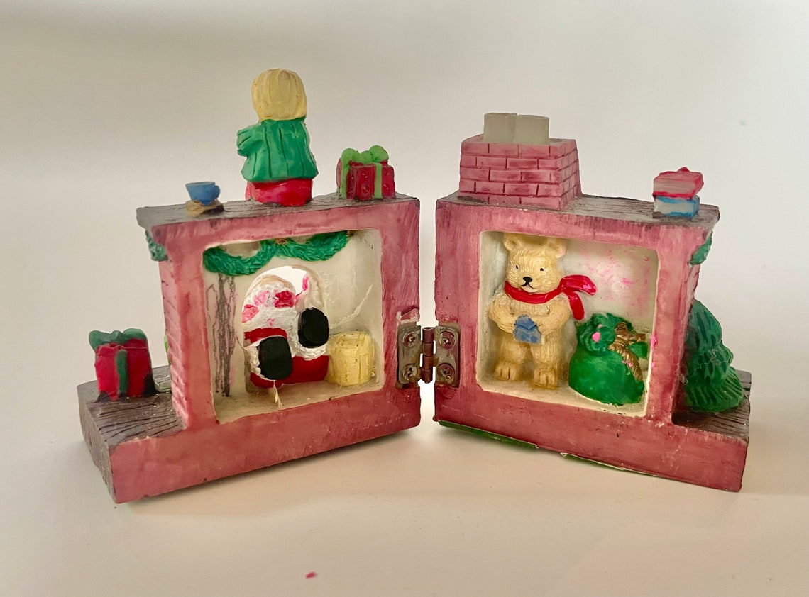 Vintage Ks Collection Christmas Figurine That Opens Limited - Etsy