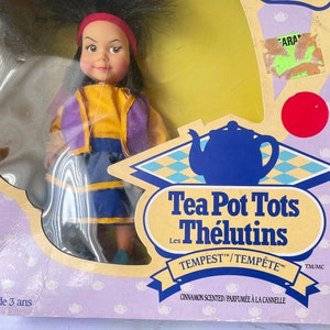 Vintage IRWIN Tea Pot Tots Tempest Doll NEW Inside Original Box ...