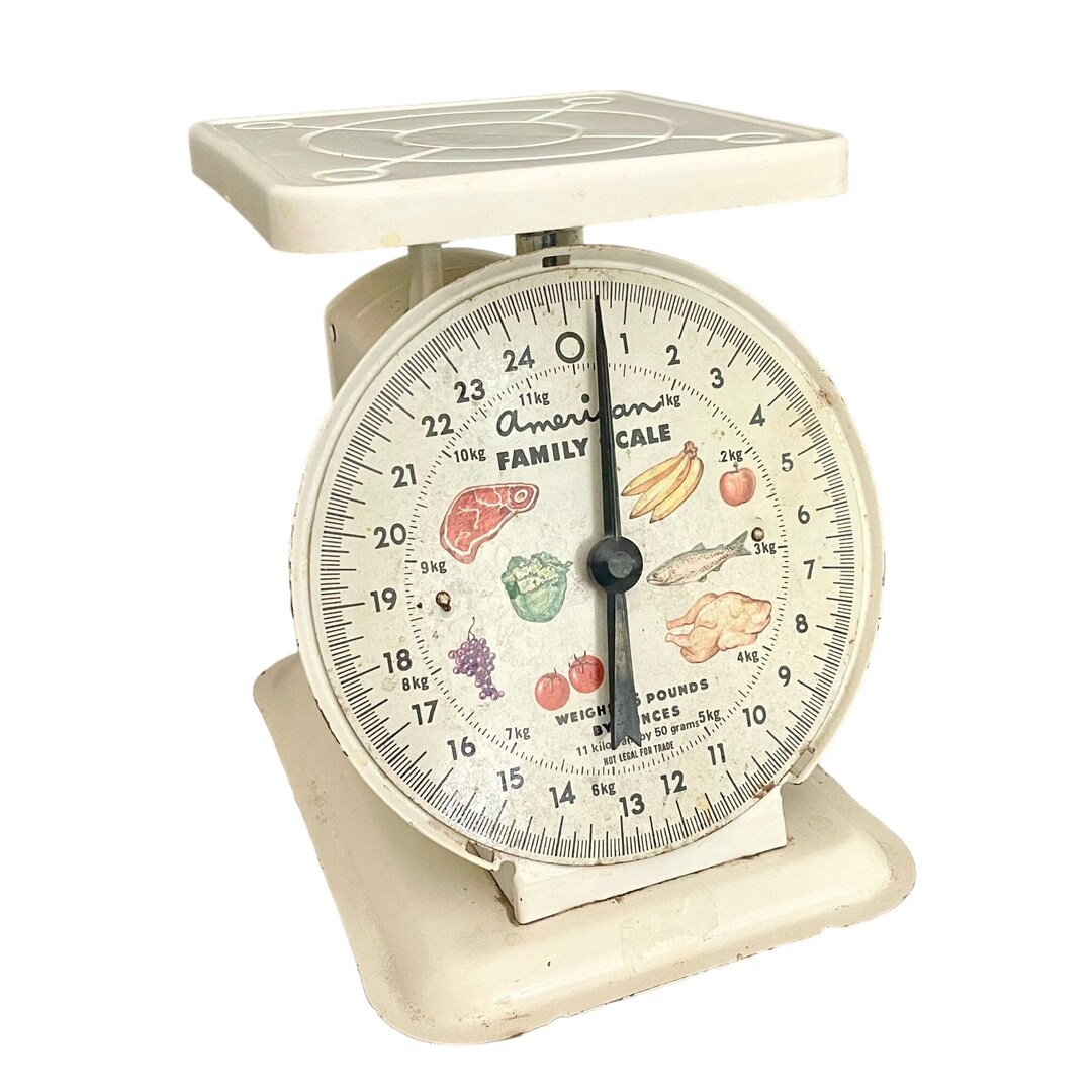 Vintage Kitchen Scale by American Family Kitchen Decor Midcentury ...