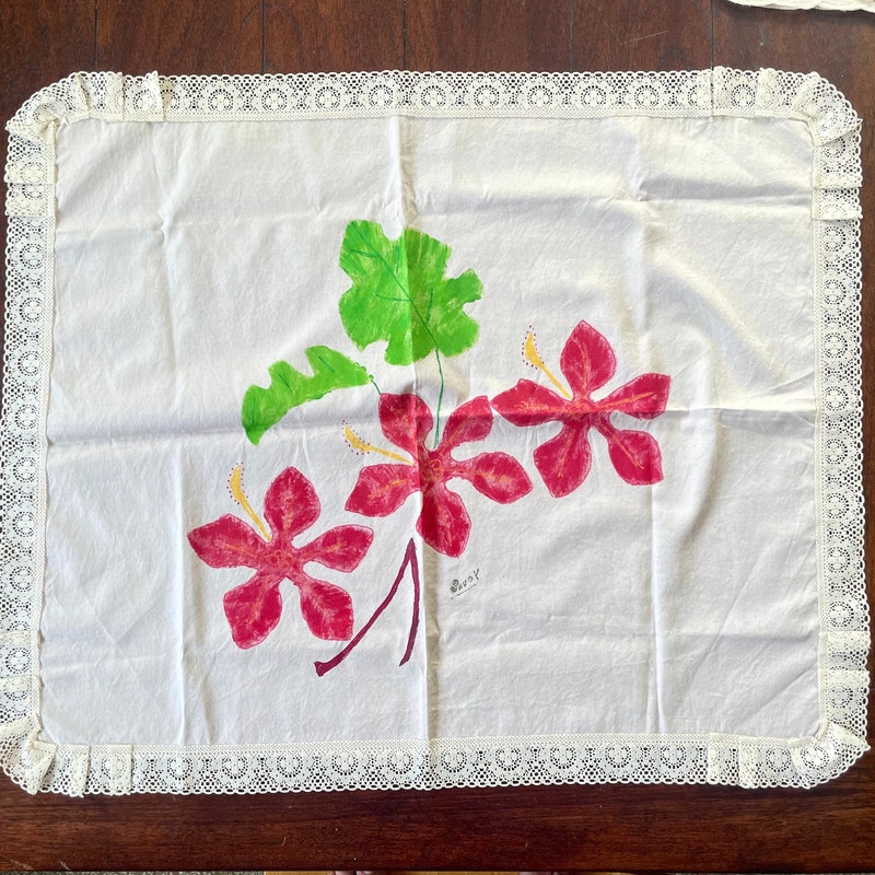 Hand Painted Runner - Etsy