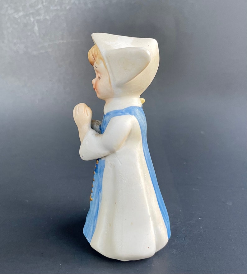 Vintage Lil Nuns Figurine of Nun Praying With Bird on - Etsy