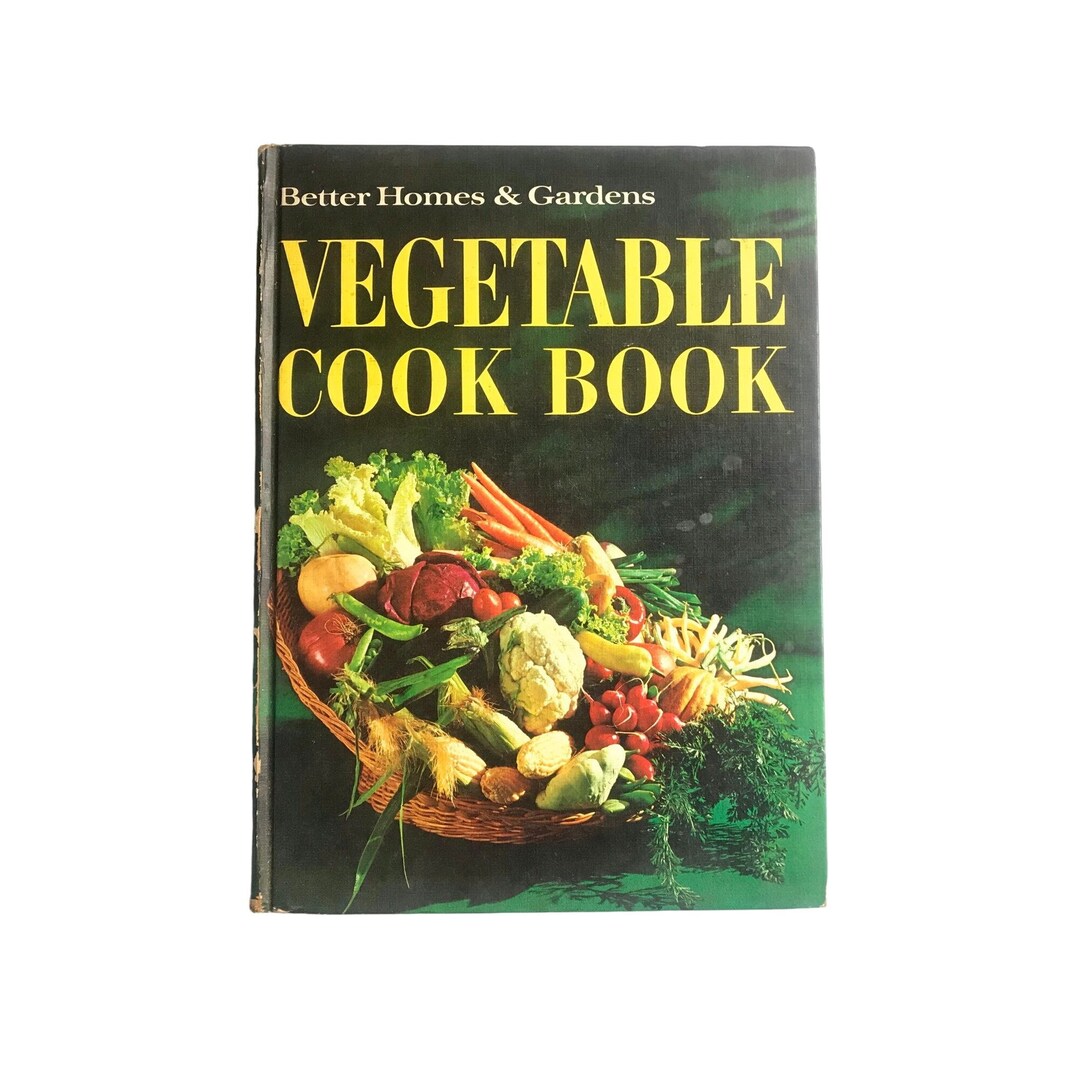 Vintage 60s Better Homes & Gardens Vegetable Cook Book, Vintage ...
