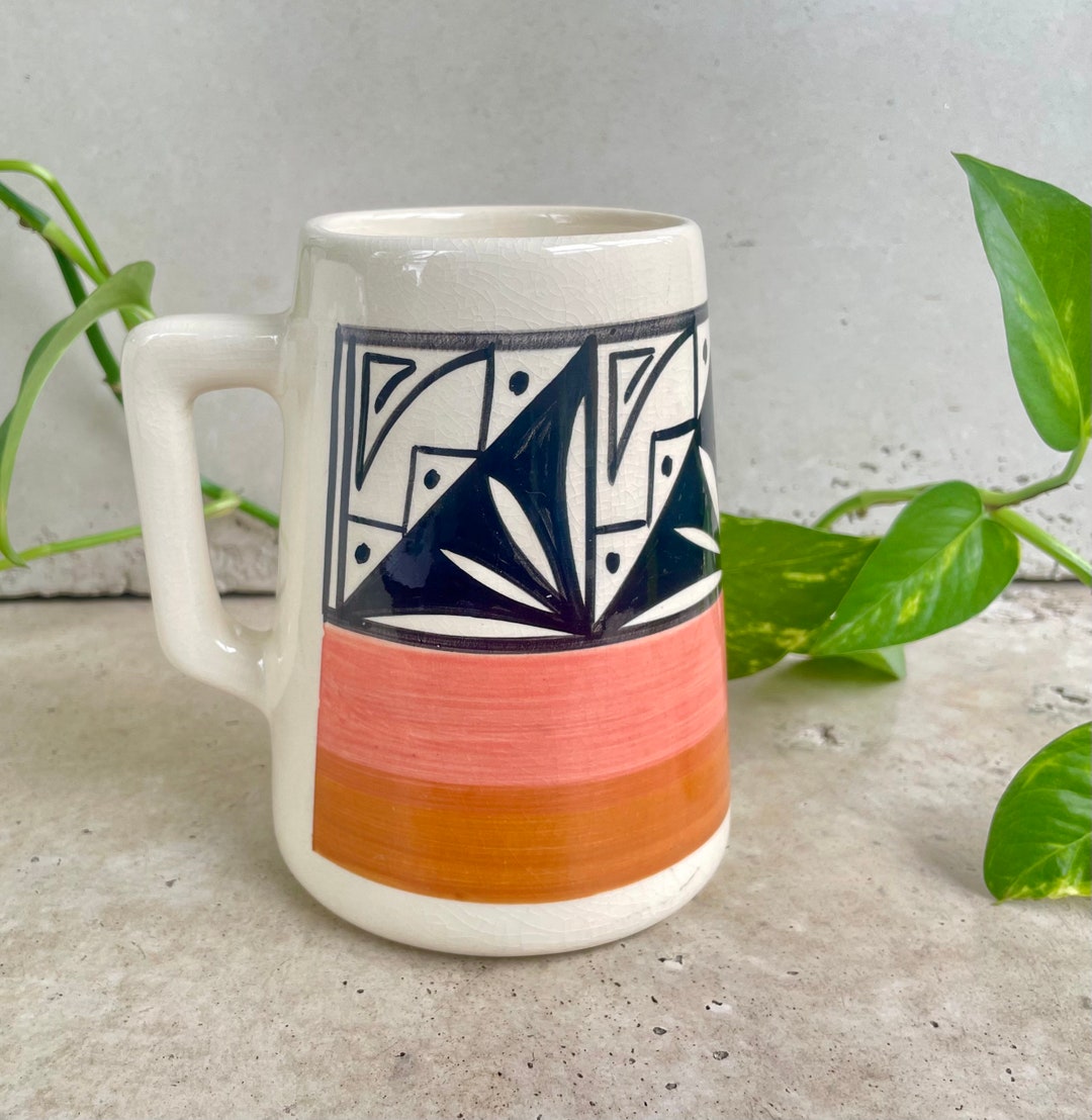 Vintage Ute Mountain Pottery Mug Native American Artist Signed - Etsy UK