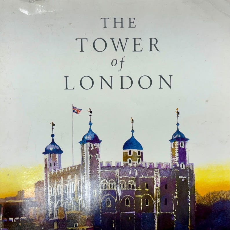 Vintage Tower of London Official Guide 1987 Reprint 1992 | Glynn Boyd ...