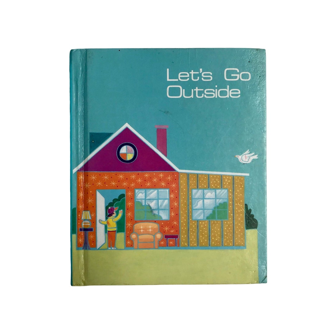 Lets Go Outside Vintage Children Book With 6 Different Stories for Kids ...