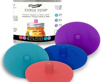 Masontops Pickle Pebble Glass Infinity Weights for Fermenting - Etsy Canada