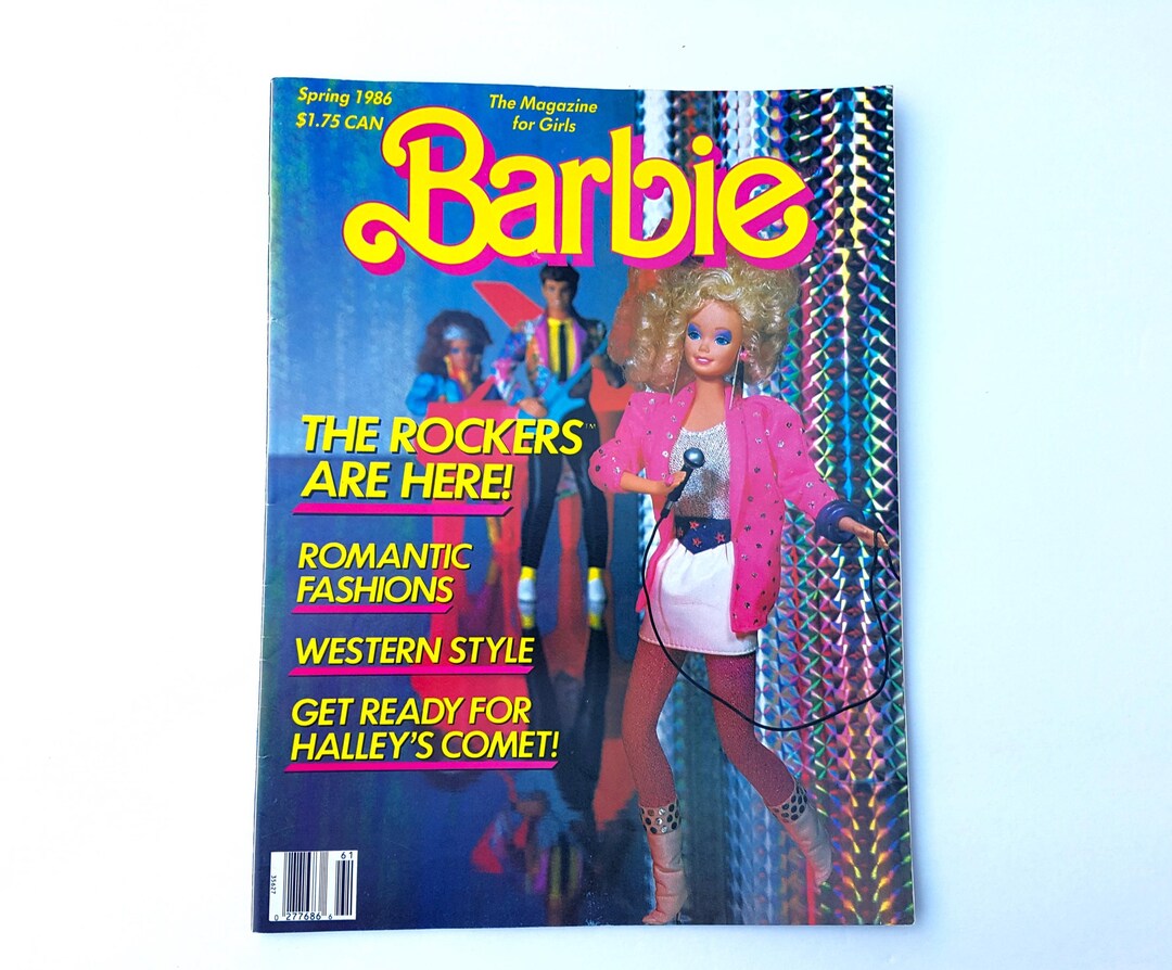 Vintage BARBIE Magazine Spring 1986 - the Magazine for Girls -the ...
