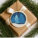 Winter Forest Needlepoint Canvas - 4x4" Circle, Ready to Stitch - Etsy