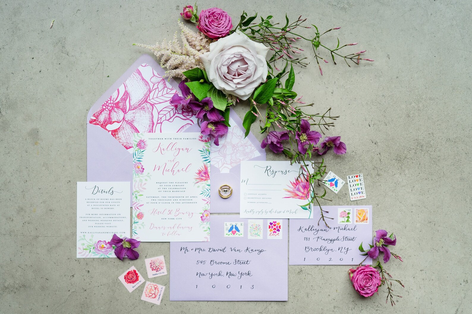 Custom Invitation Suite Design Fee - Etsy