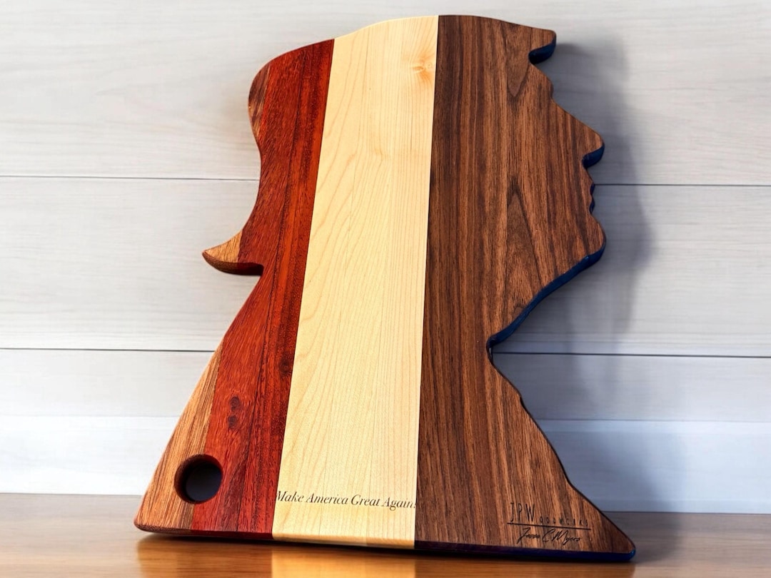 Handmade Donald Trump Charcuterie Board - Etsy