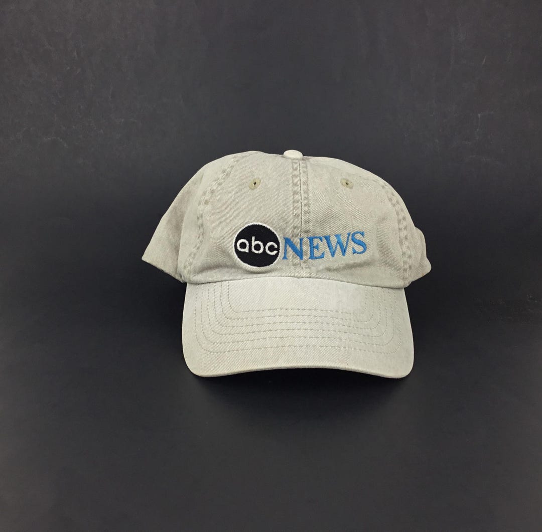 Vintage 2000s ABC NEWS Los Angeles Bureau california Baseball Cap Hat ...
