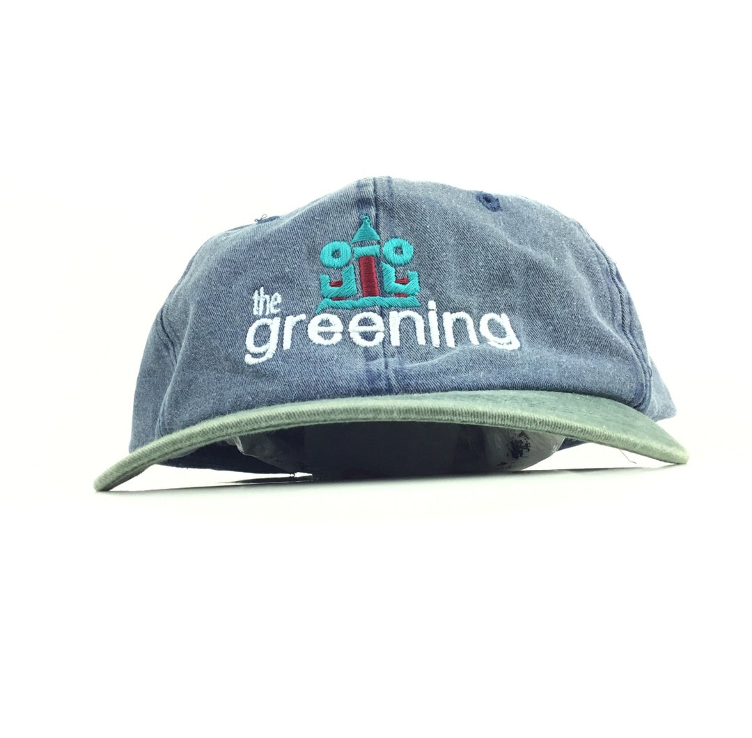 Vintage 2000s the Greening - Baseball Cap Hat Adj. Mens Size Cotton - Etsy