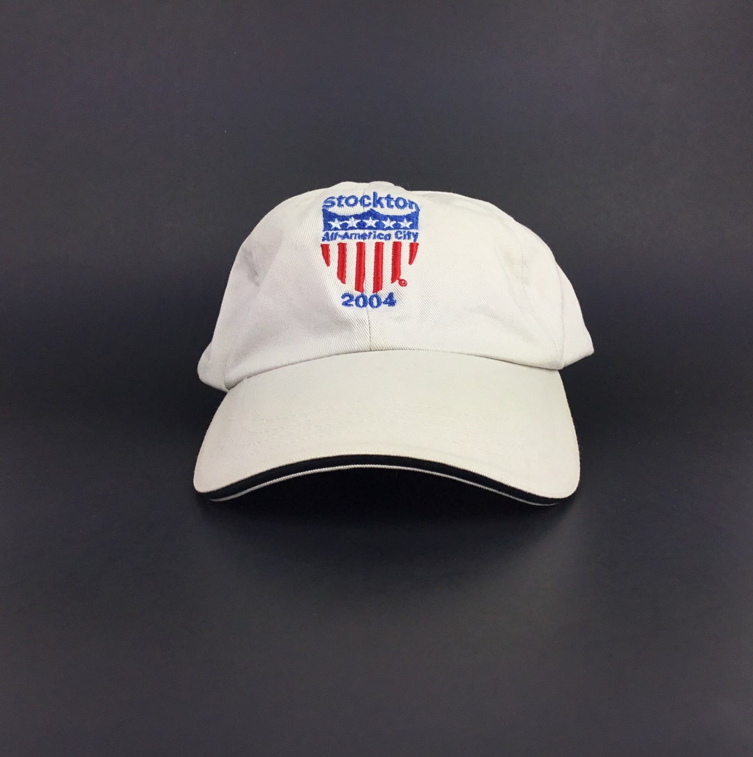 Vintage 2004 STOCKTON ALL AMERICAN City (california) Baseball Cap Hat ...