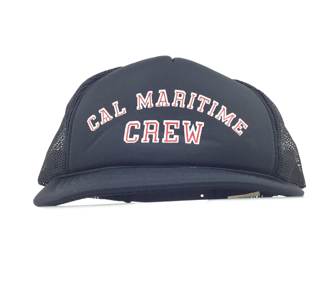 Vintage 1990s CAL MARITIME CREW (academy Vallejo California) Black ...