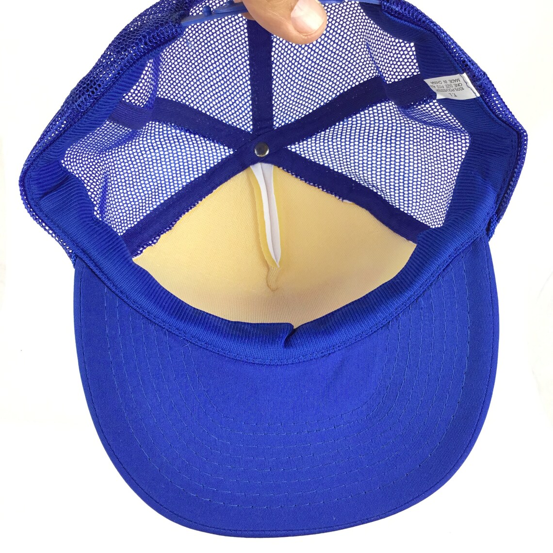 Vintage 90s Ross Temp Commercial Ice Systems Blue Trucker Hat - Etsy