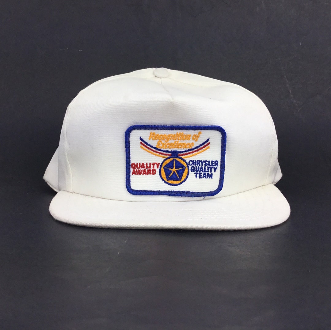 Vintage 1990s Chrysler Award Recognition of Excellence Baseball Cap Hat ...