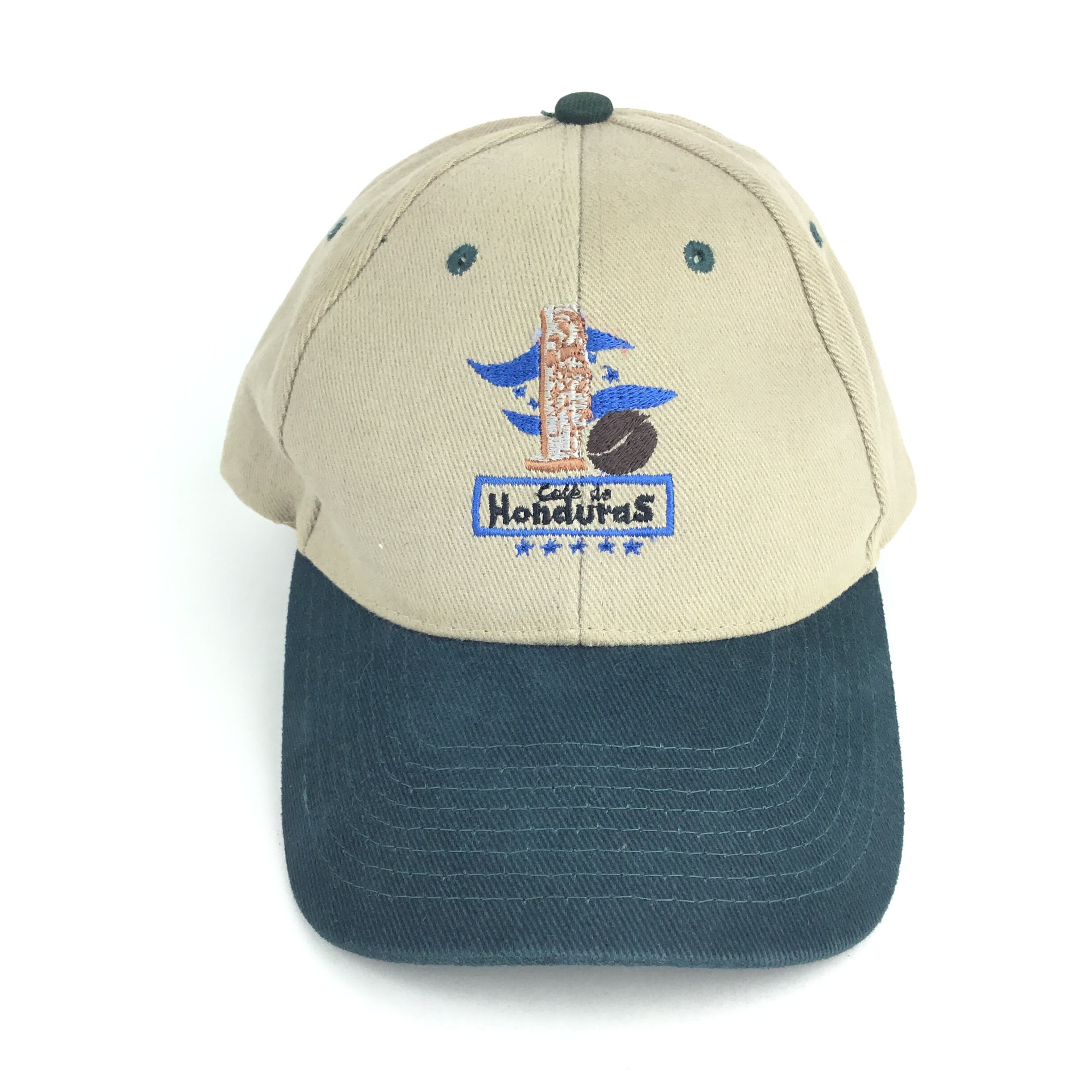 Vintage 2000s Cafe De HONDURAS coffee Baseball Cap Hat Adj. Mens Size ...