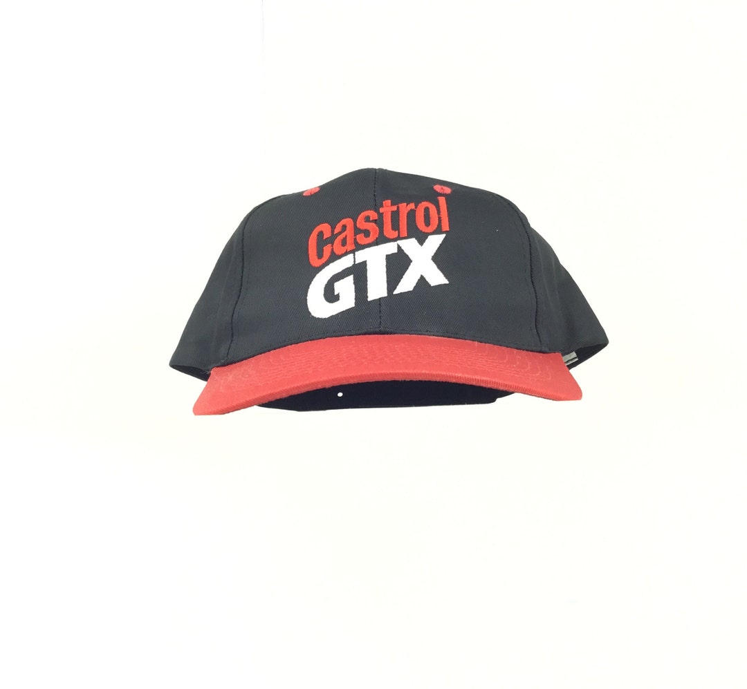Vintage 2000s CASTROL GTX Drive Hard (engine Oil) Baseball Cap Hat ...