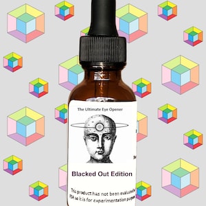 The Ultimate Eye Opener Elixir - Blacked Out Edition - Etsy