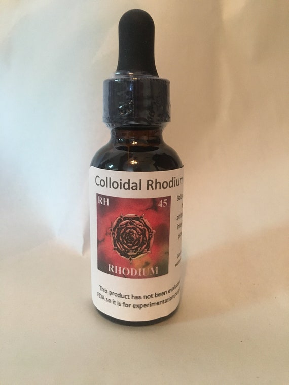 Colloidal Rhodium | Etsy