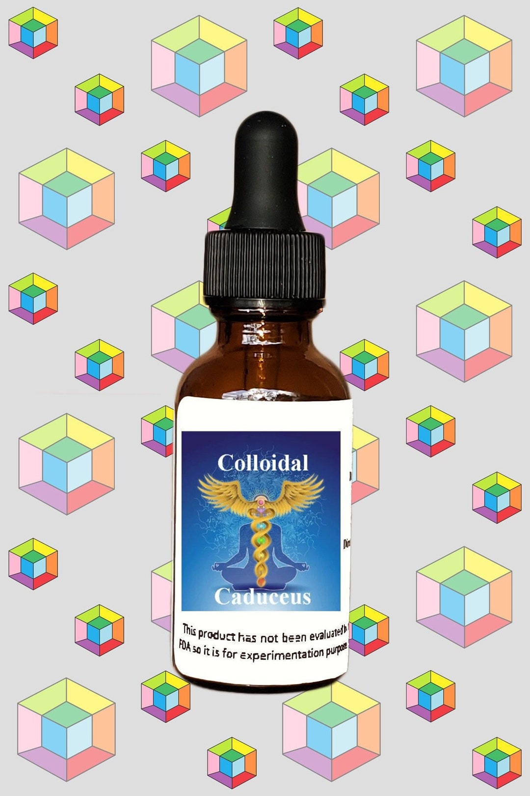Colloidal Caduceus - Gold, Iridium, and Rhodium - Etsy