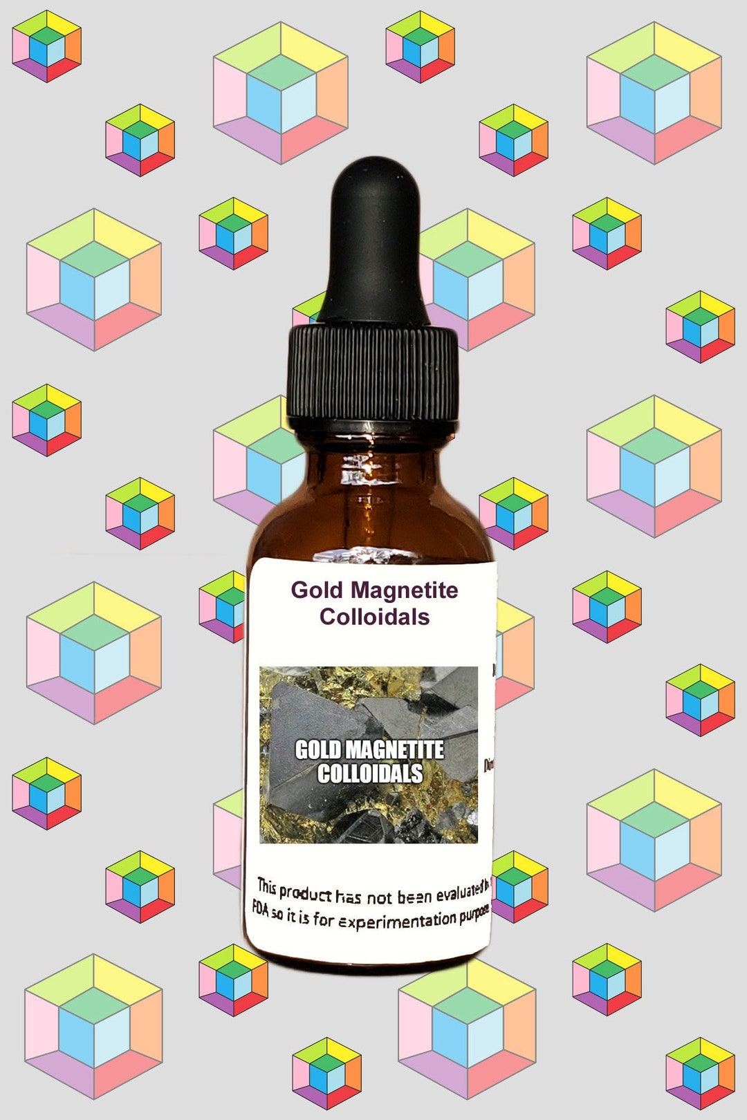 Gold Magnetite Colloidals - Etsy