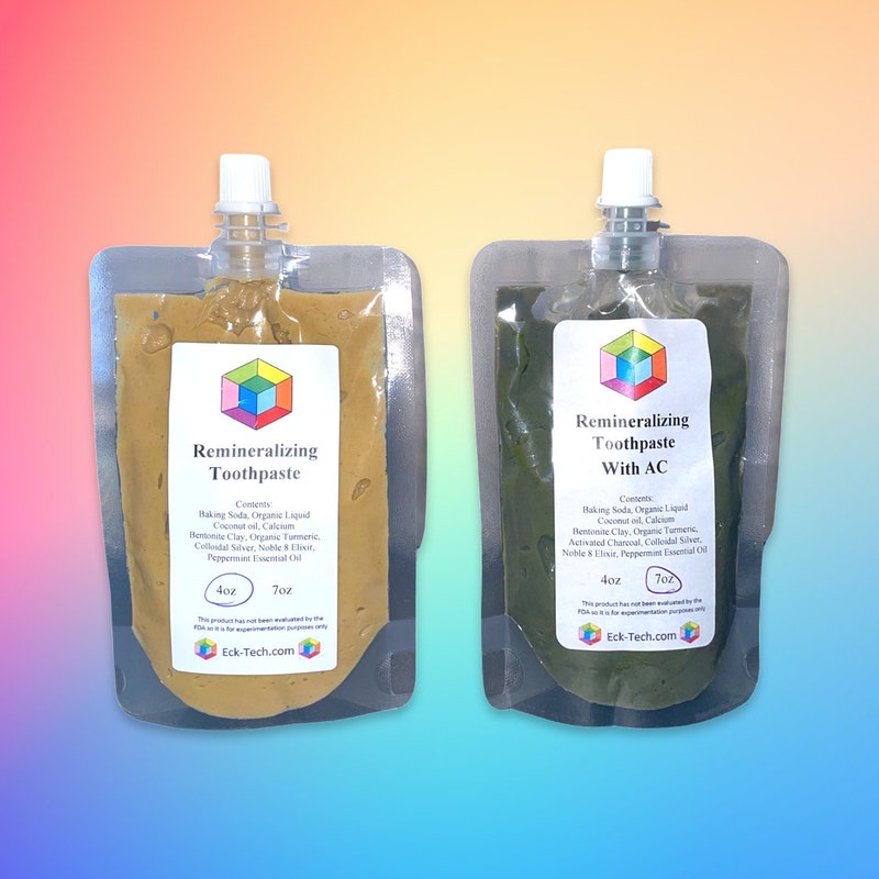 Non Whitening Toothpaste - Etsy Australia