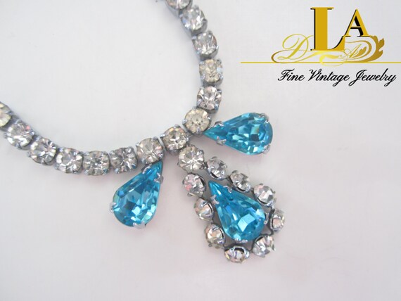 My Style – Azul Blue Rhinestones – L'Amour D'Antique Forgotten Treasures