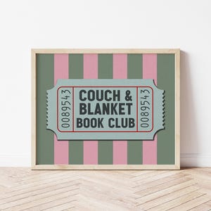 Vintage Book Club Wall Accent Reading Corner Home Decor for Library ...