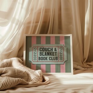Vintage Book Club Wall Accent Reading Corner Home Decor for Library ...