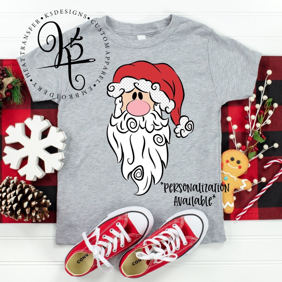 Navidad Santa Camisa / Camisas a juego de la familia / Santa Camisa ...