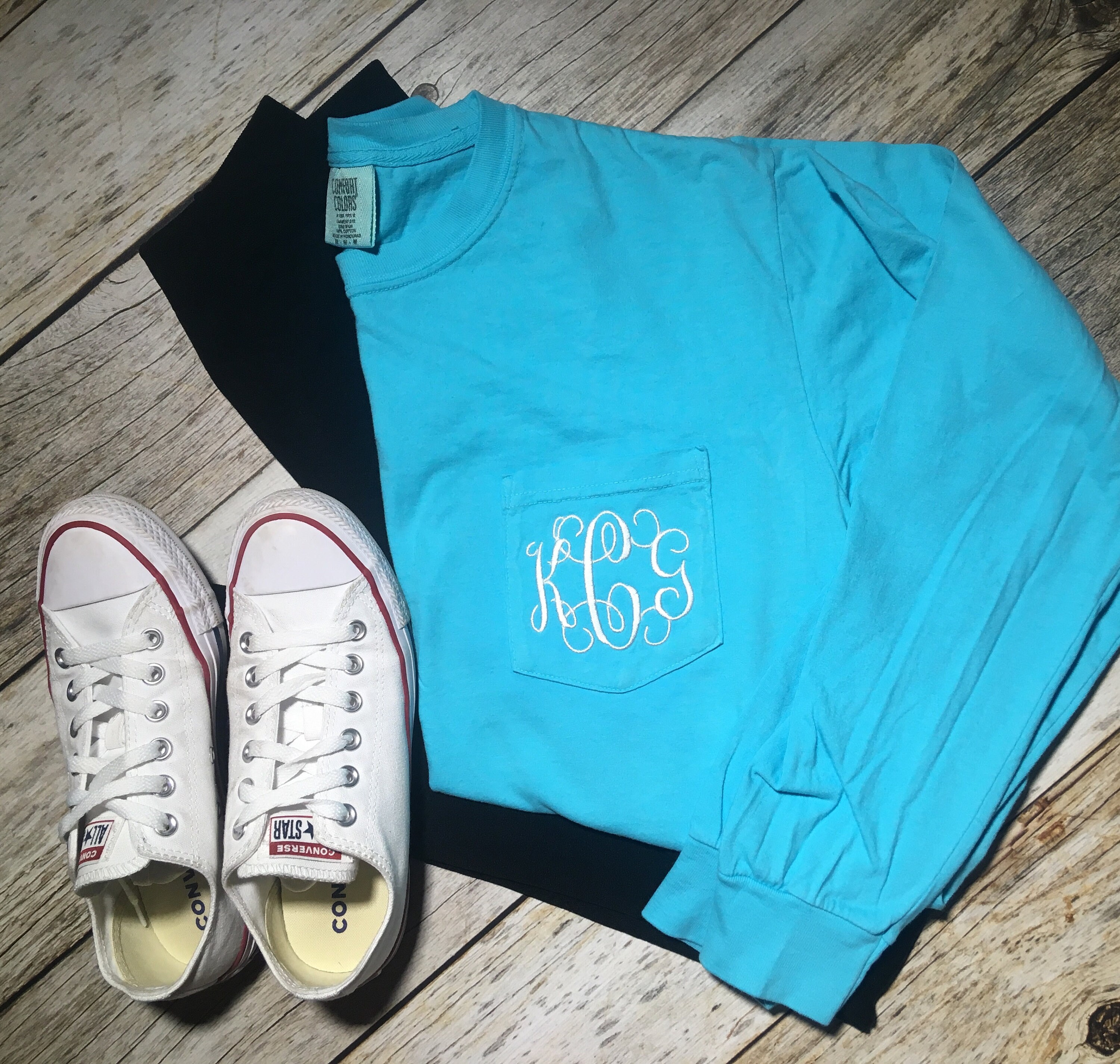Monogram Shirt / Monogram Pocket Tee / Monogram Pullover / Comfort ...
