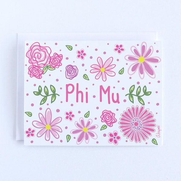 Phi Mu - Etsy
