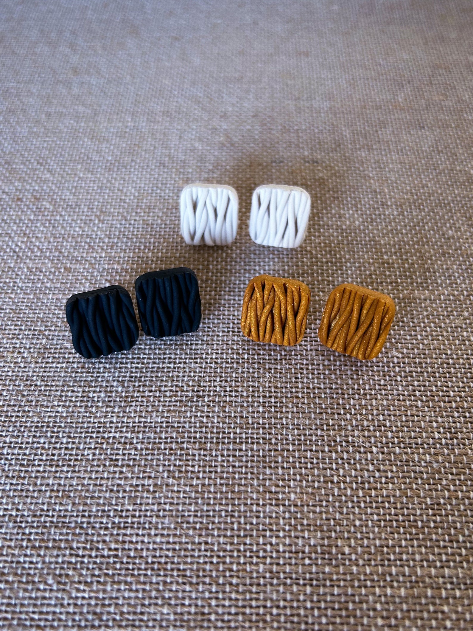 EMMA STUDS polymer Clay Set - Etsy