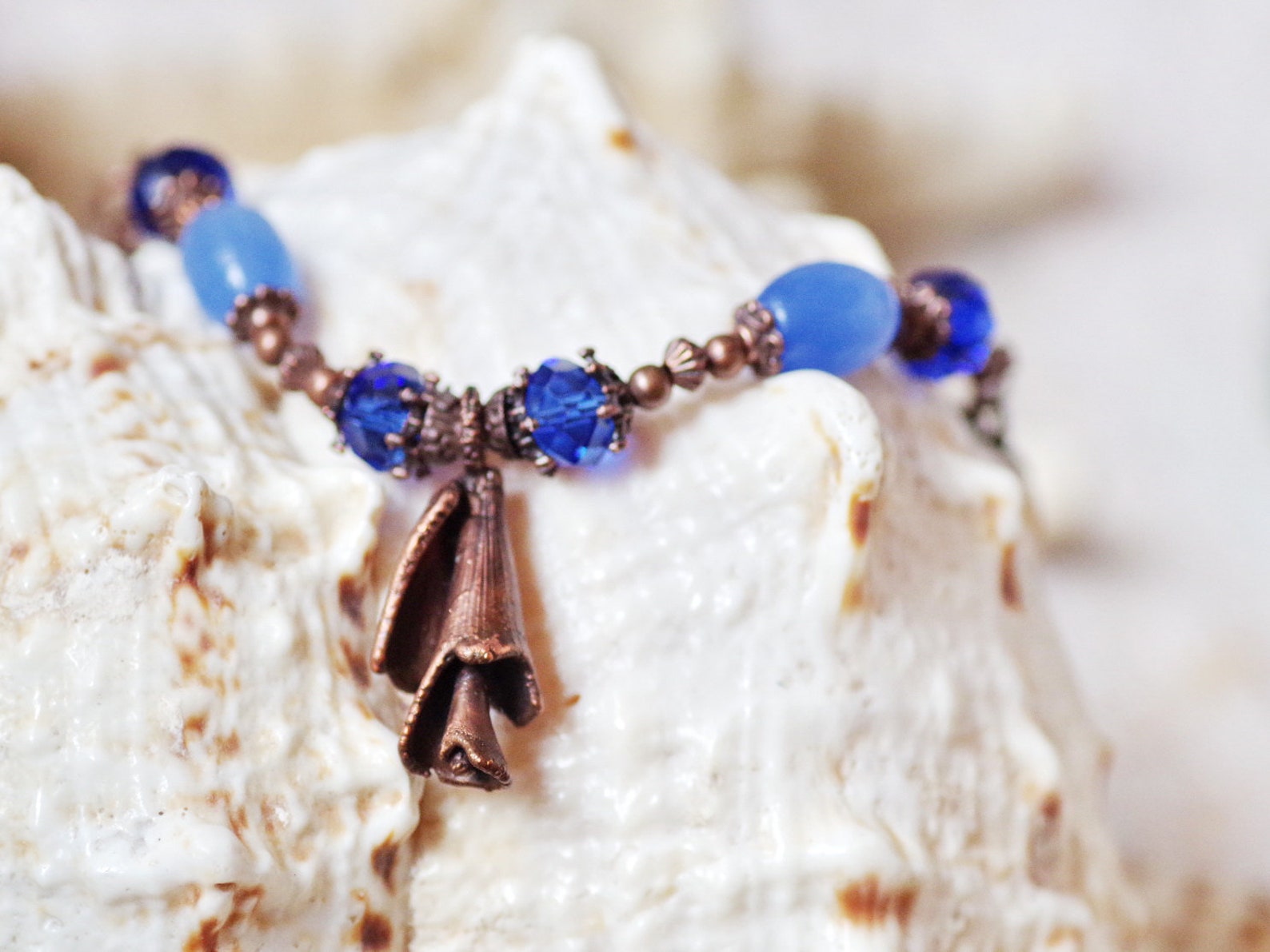 Bracelet From Sea Shells Electroforming Copper Electroform - Etsy
