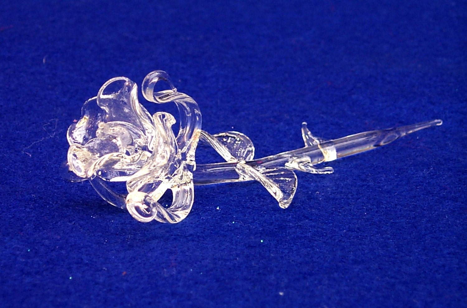 Glass Rose, Medium Size - Etsy