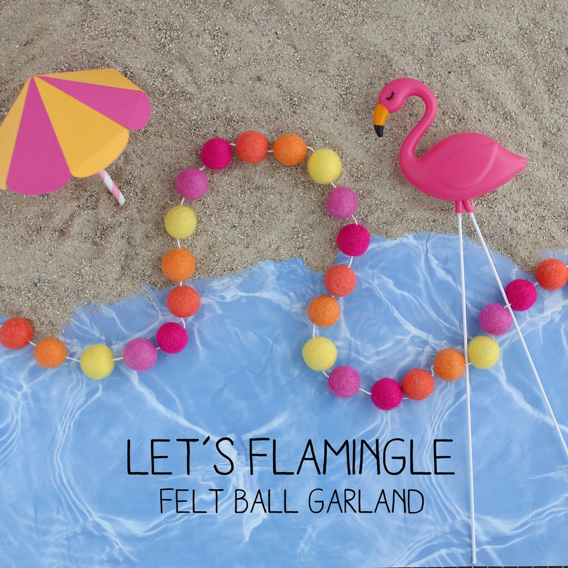 Let's Flamingle Party Flamingo Decor Flamingo Let Ball - Etsy
