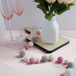 Spring Garland - Mother's Day Decor - Easter Garland - Pink Garland ...