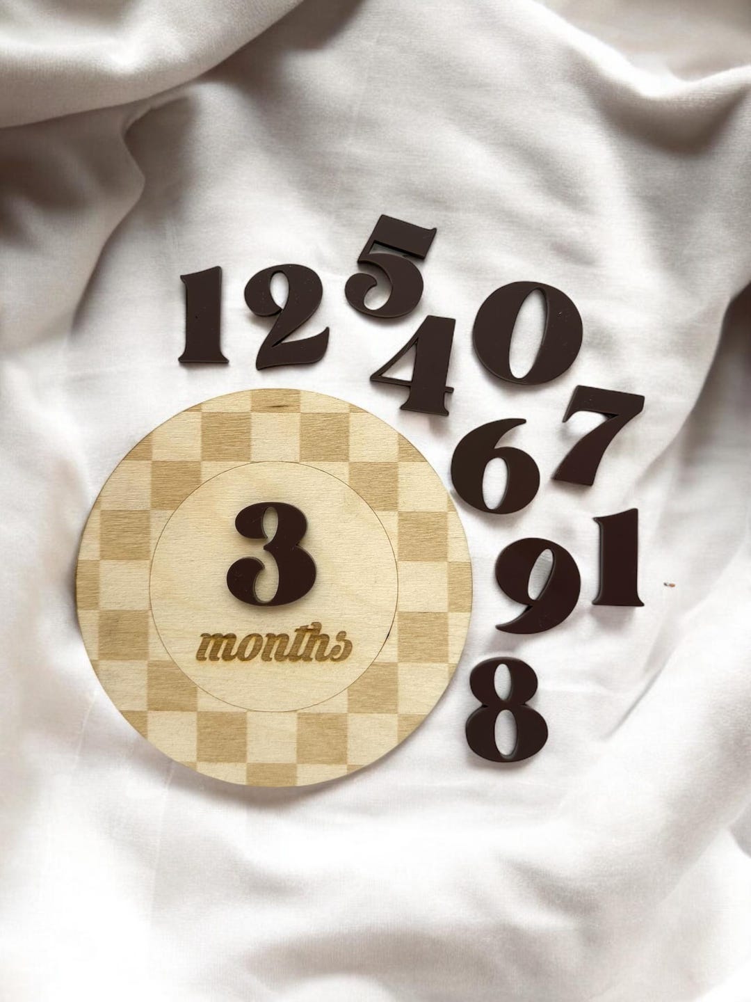 Baby Milestone Tags - Monthly Milestone Markers - First Year Photo ...